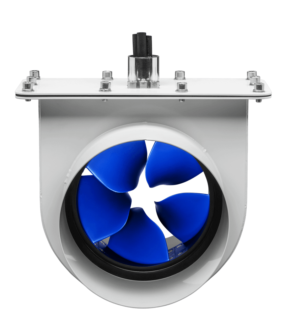 Bow thruster box - Rim Drive Technology